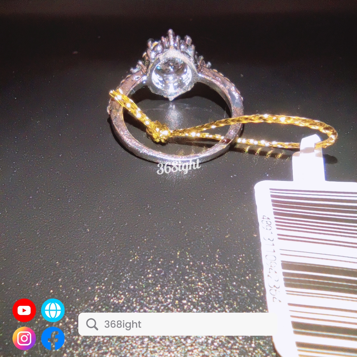 爆閃1克拉北極星公主風戒指 | 368ight -368網店商城